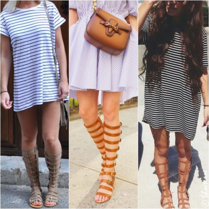 How To Wear Gladiator Sandals This Summer