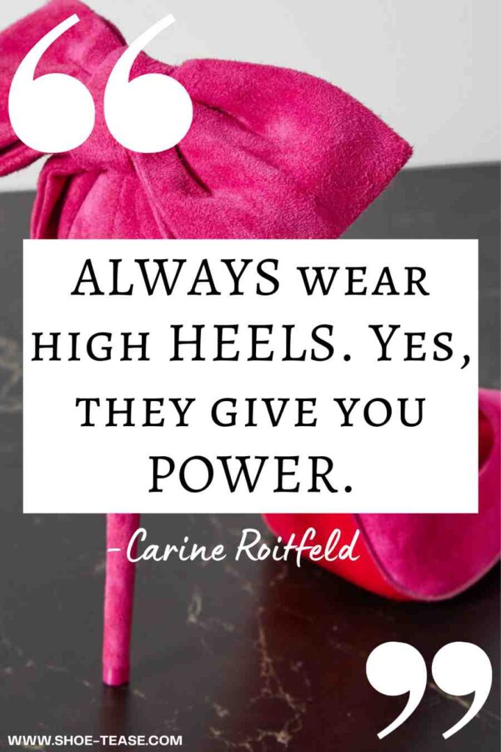 50 Best High Heels Quotes with Pics