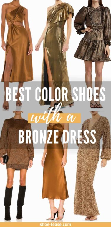 What Color Shoes to Match a Bronze Dress Outfit - 9 Best Hues!
