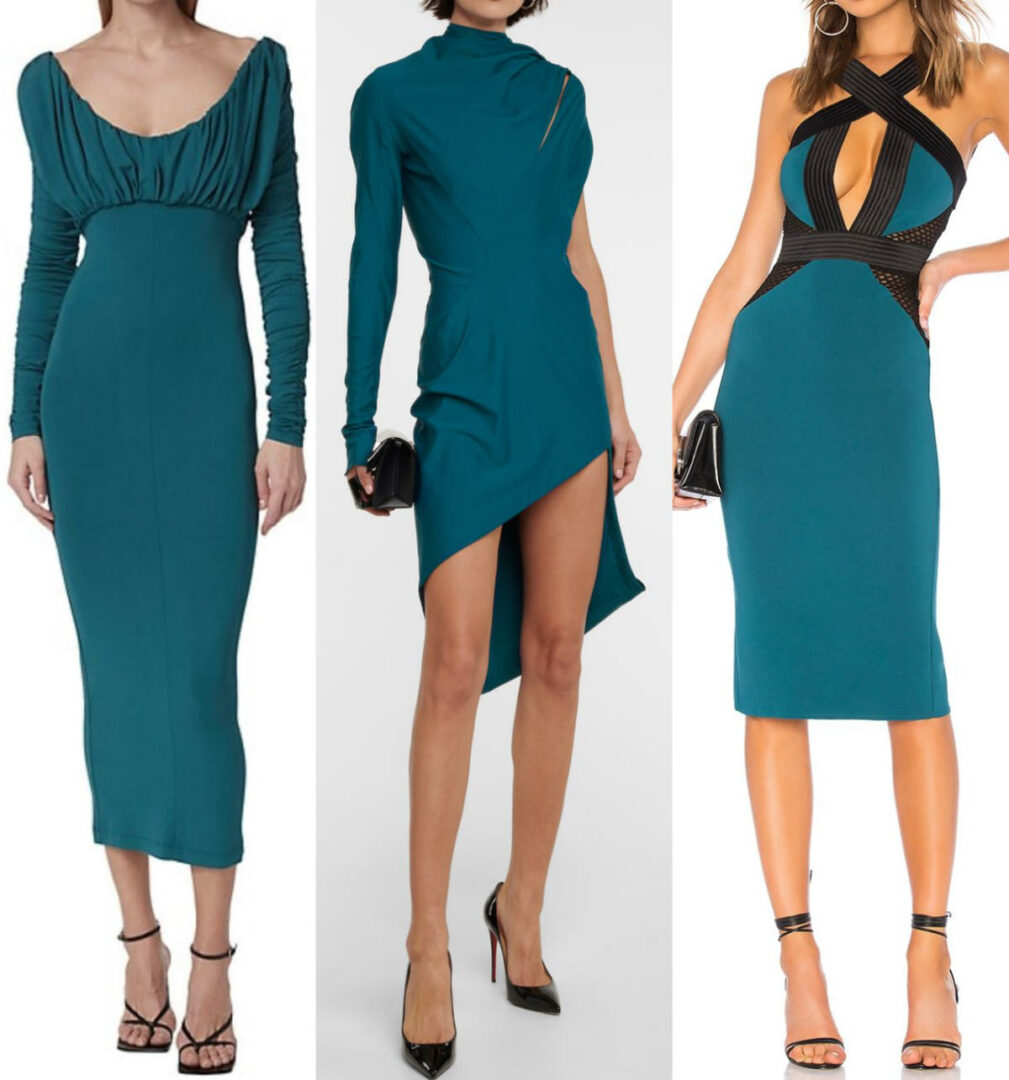 What Color Shoes To Wear With Teal Dress