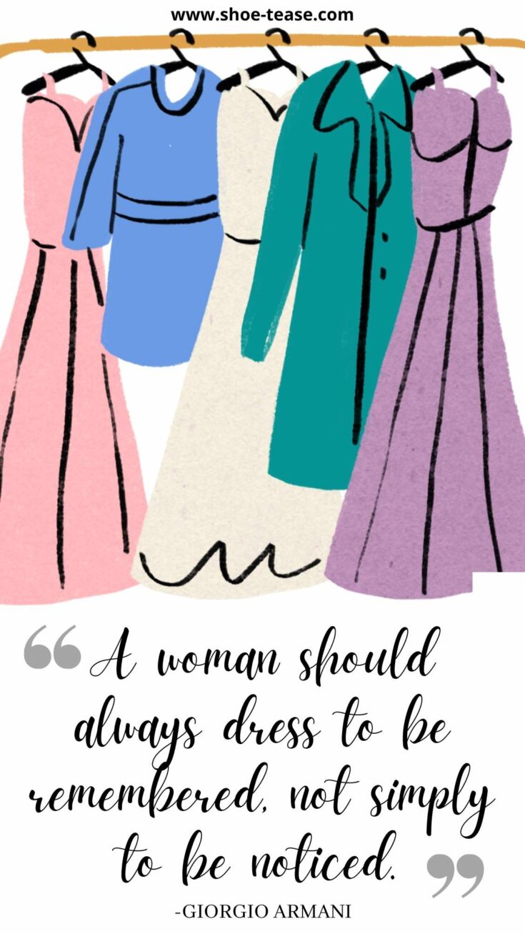 60 Best Dress Quotes, Black & Red Dress Quotes & Captions for Instagram