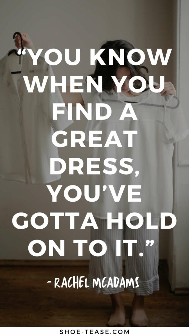 60 Best Dress Quotes, Black & Red Dress Quotes & Captions for Instagram