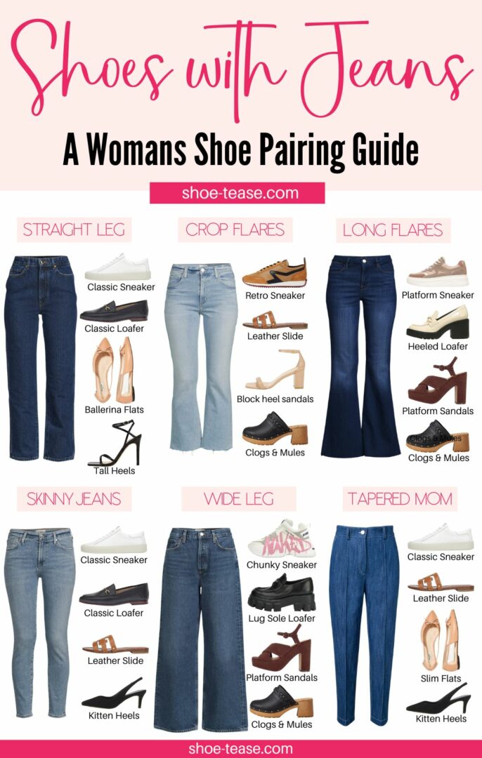 Best Shoes to Wear with Jeans for Women in 2025
