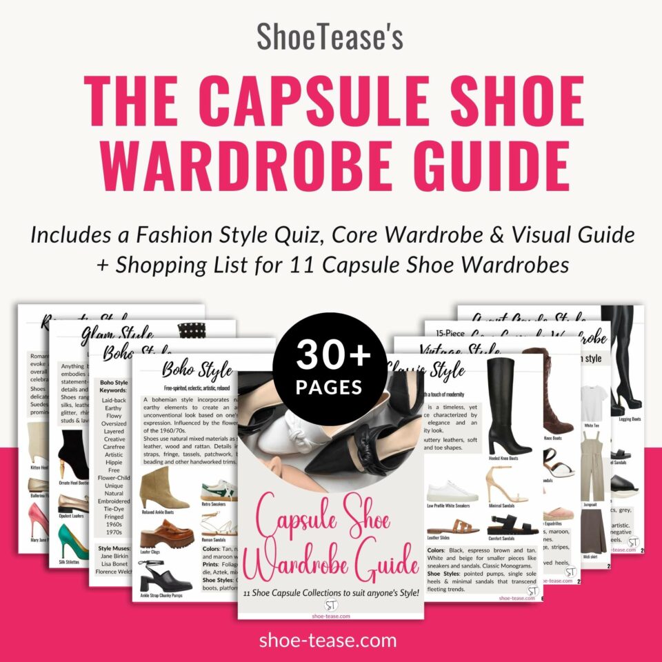 How to Create a Customizable Capsule Shoe Wardrobe with 9 Shoes