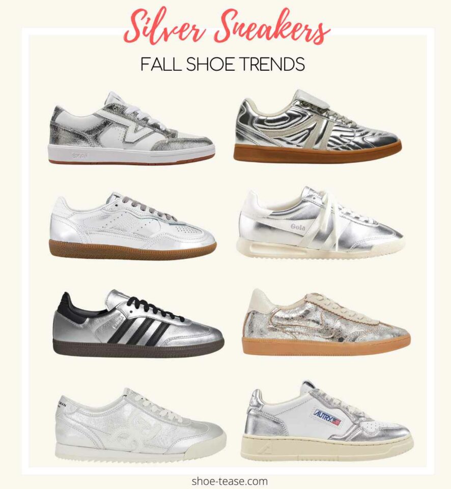 Silver Shoes - The Metallic Shoe Favorite for Fall | ShoeTease
