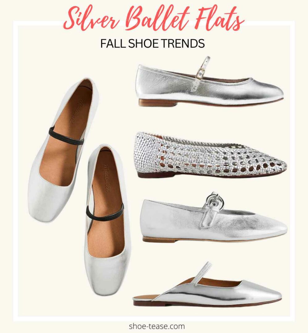 Silver Shoes - The Metallic Shoe Favorite for Fall | ShoeTease