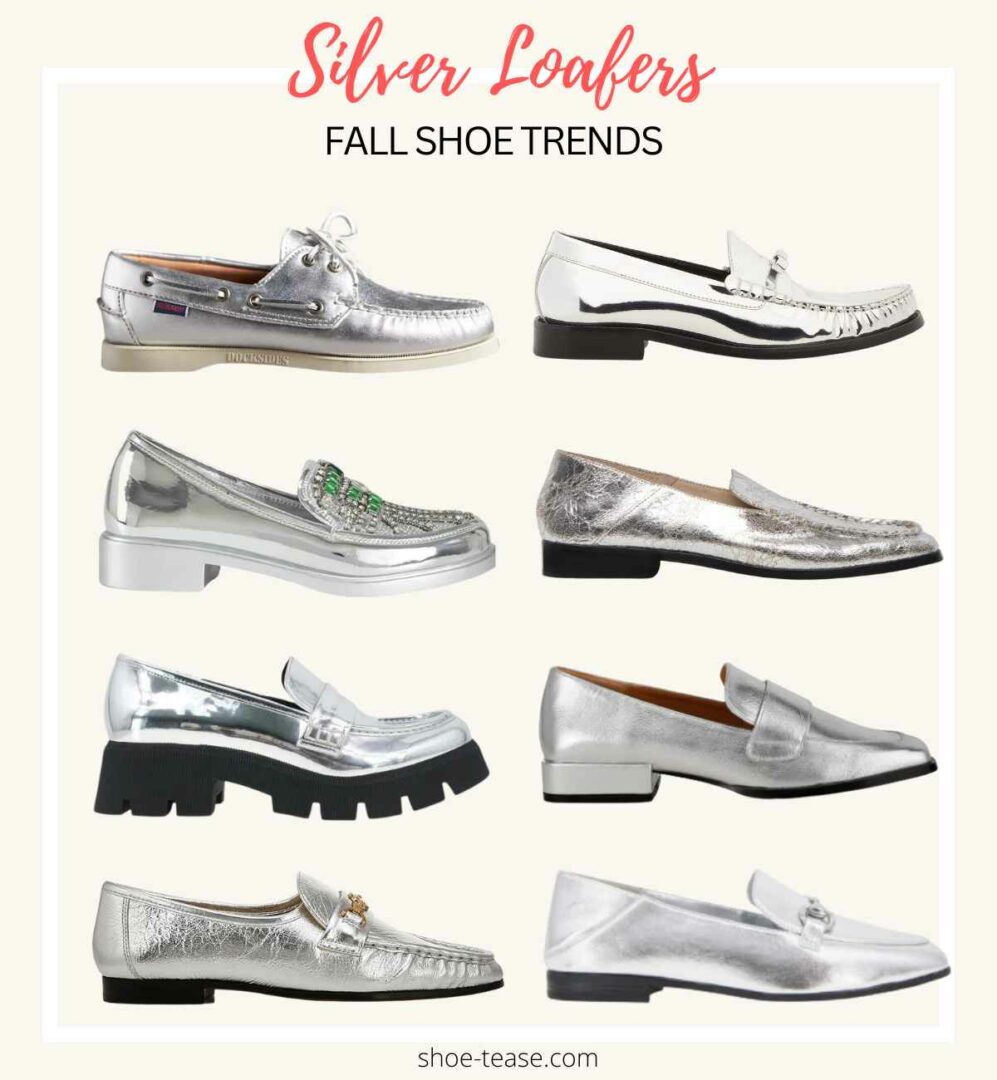 Silver Shoes - The Metallic Shoe Favorite for Fall | ShoeTease
