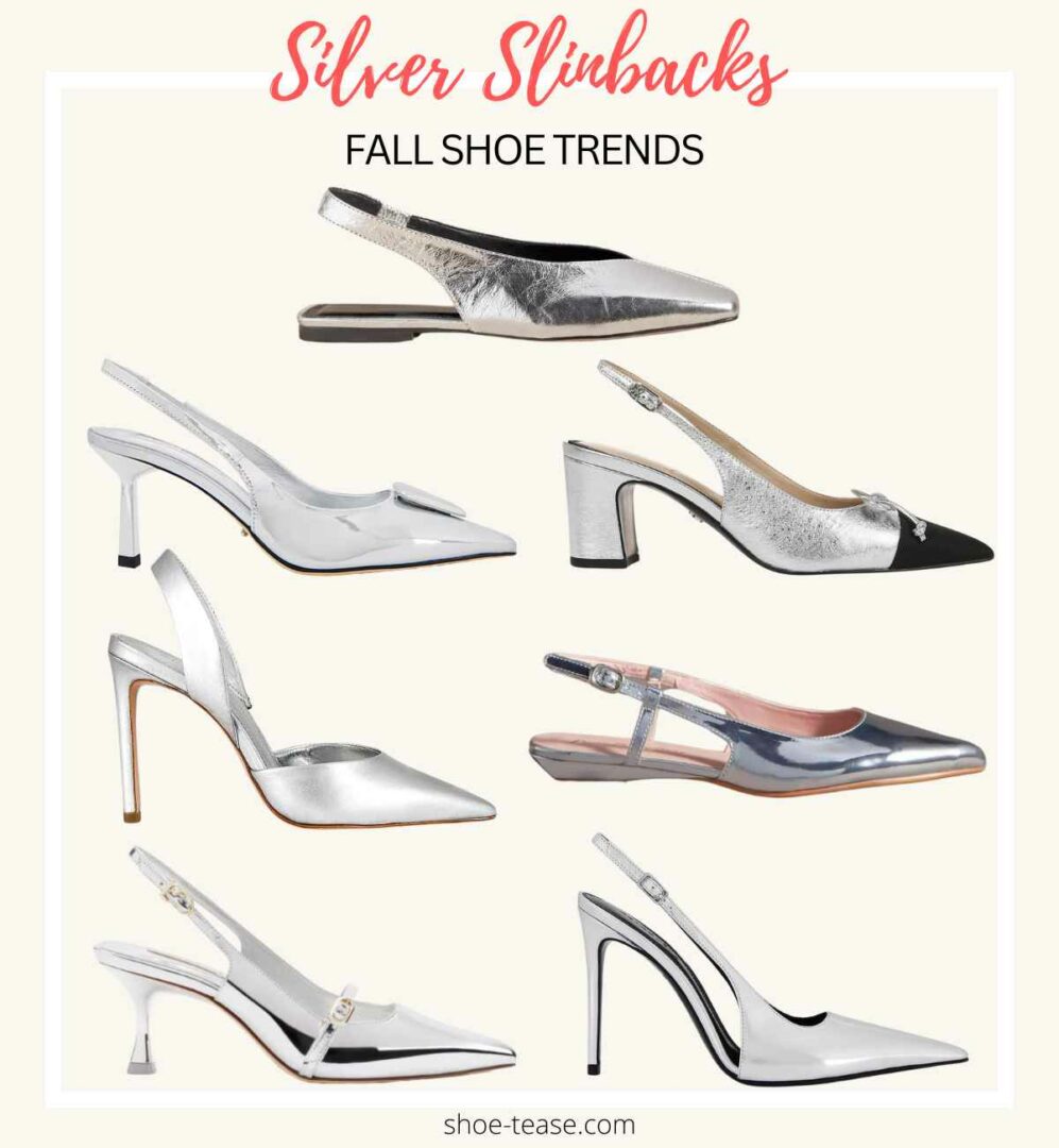 Silver Shoes - The Metallic Shoe Favorite for Fall | ShoeTease