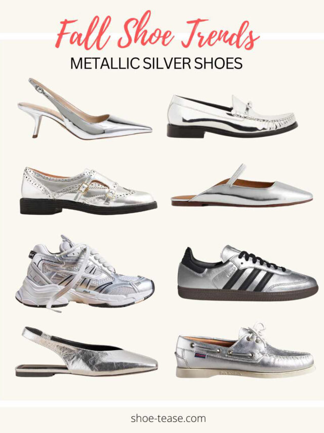 Silver Shoes - The Metallic Shoe Favorite for Fall | ShoeTease