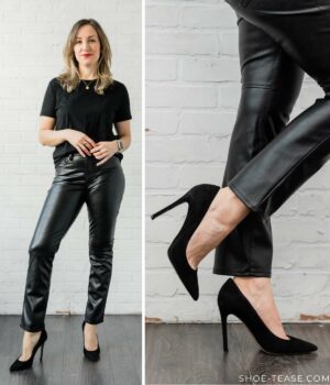 Shoes to Wear with Leather Pants this Fall: 12 Styles & Colors