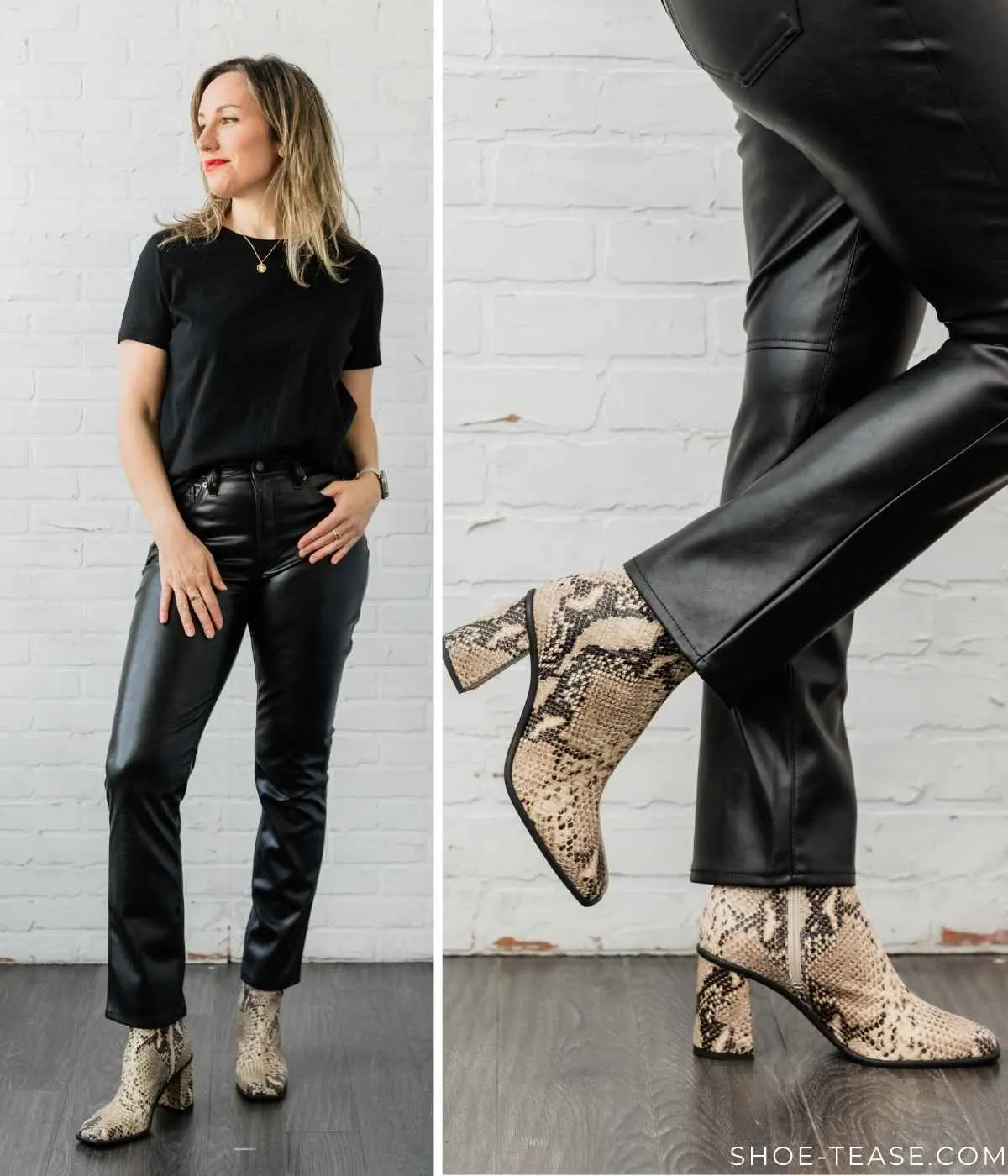 Shoes to Wear with Leather Pants this Fall: 12 Styles & Colors