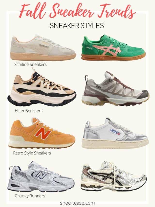 Fall 2024 Sneaker Trends: Top Colors, Shapes & Styling | ShoeTease