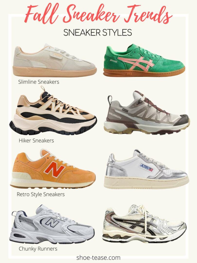 Fall 2024 Sneaker Trends: Top Colors, Shapes & Styling | ShoeTease