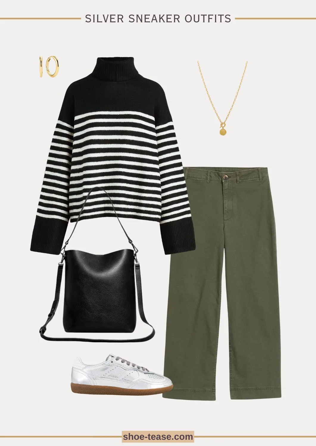 9 Silver Sneaker Outfits to Copy this Fall/Winter | ShoeTease